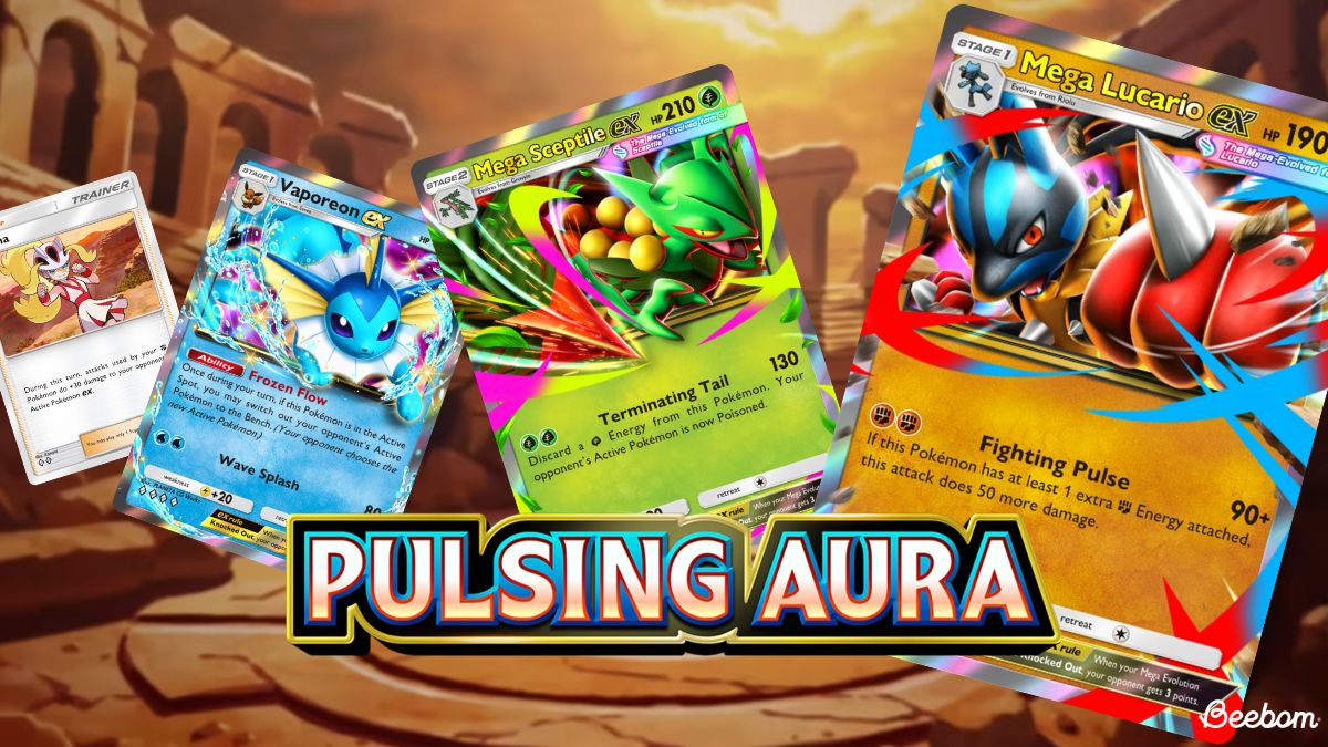 Lista de Cartas do Pokemon TCG Pocket Pulsing Aura - LudoEducaJogos